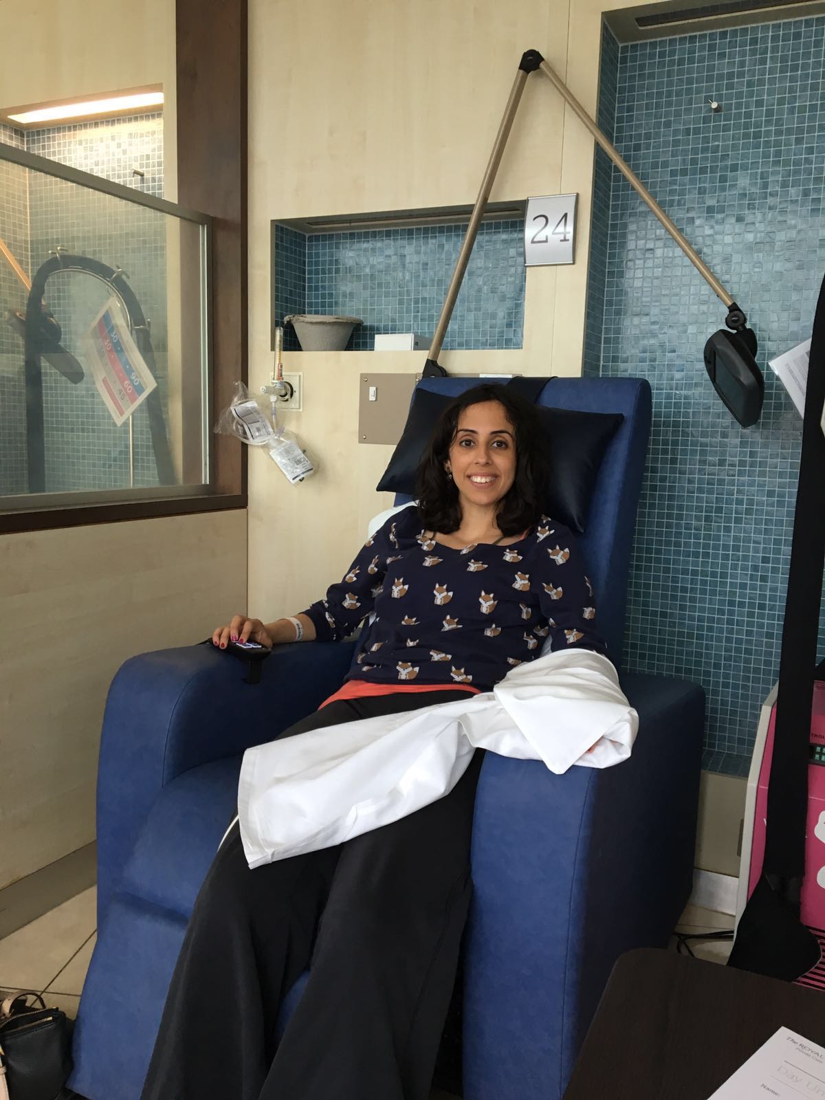 My second chemo session – Finding Cyril