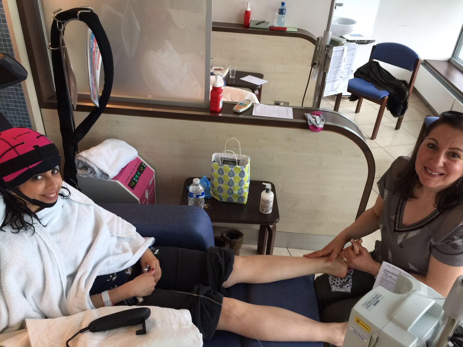 My second chemo session – Finding Cyril