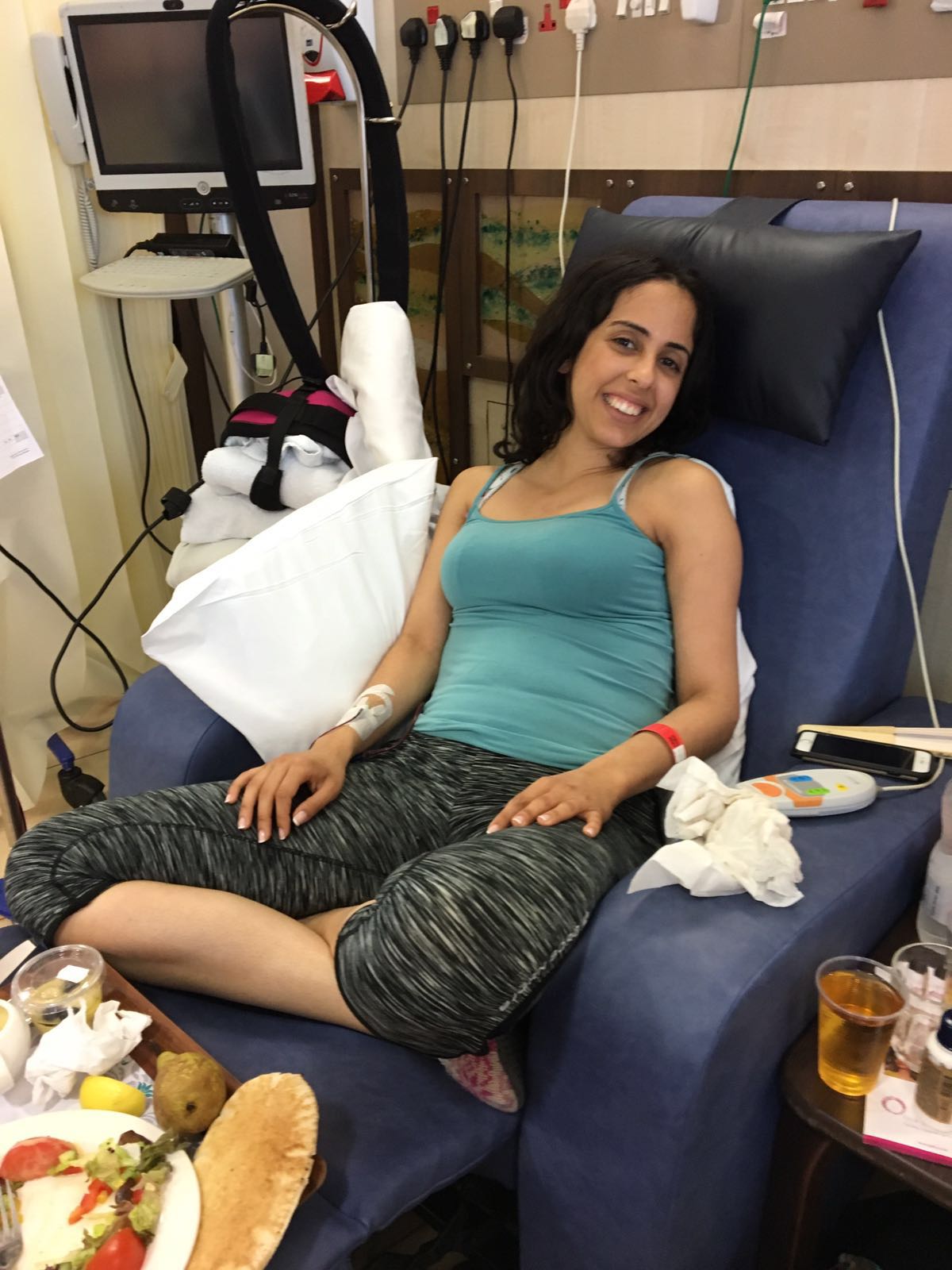 My fifth chemo session – Halfway to surgery – Finding Cyril